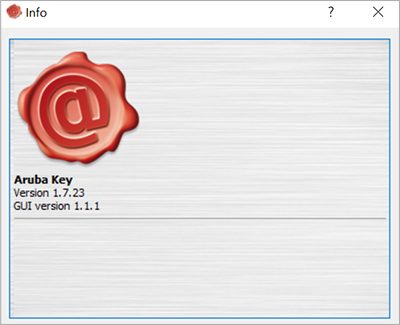 Aruba Key - Verificare la versione utilizzata | Guide pec.it