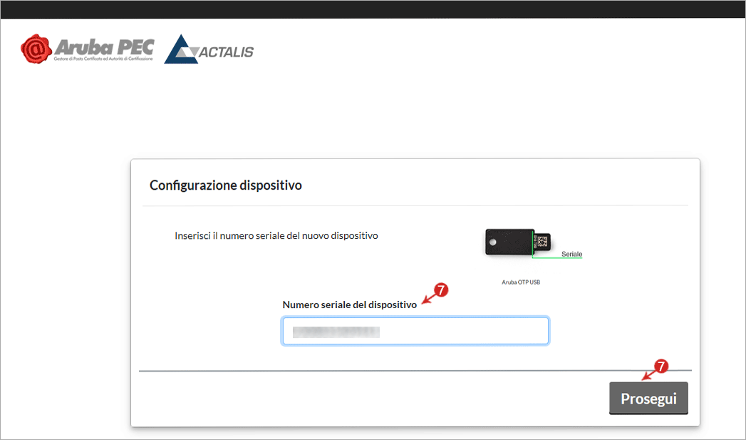 Attivazione del servizio Firma Remota con OTP USP senza Scratch Card ...