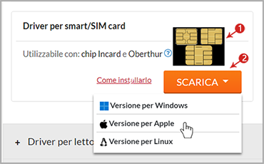 Installare i driver della SIM/Smart Card | Guide pec.it
