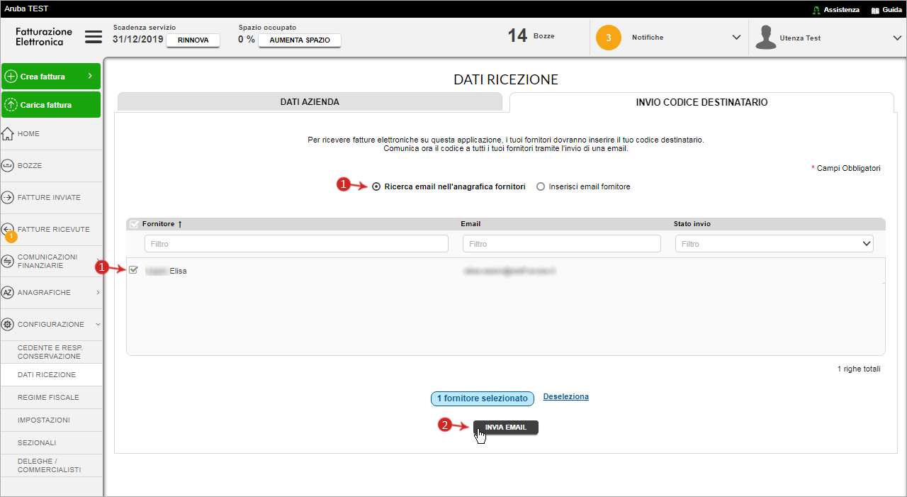 Fattura Elettronica Come Inserire Il Codice Destinatario Datalog