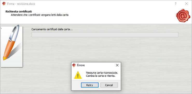Firma Digitale - Errori comuni in fase di utilizzo Aruba Key | Guide pec.it